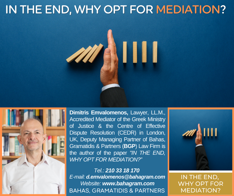 In the End, Why Opt for Mediation? | Primerus