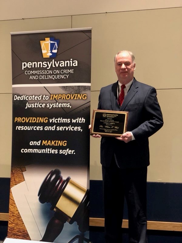 Former Judge Bill Ward Receives 2023 Judge Zottola Mental Health and ...